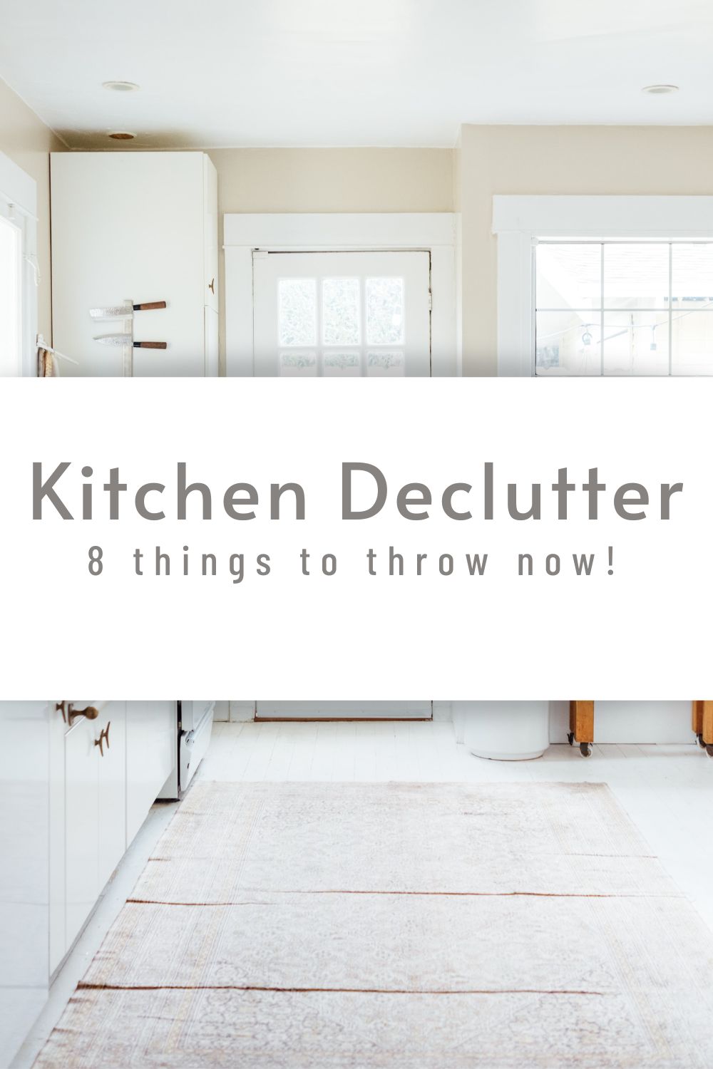 Declutter Your Kitchen Simplify That Shit